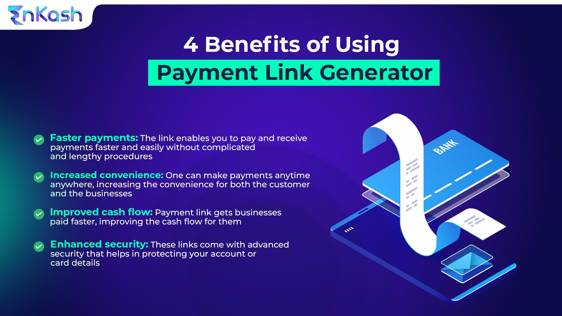 Make the Right Choice for Payment Link Generator with EnKash